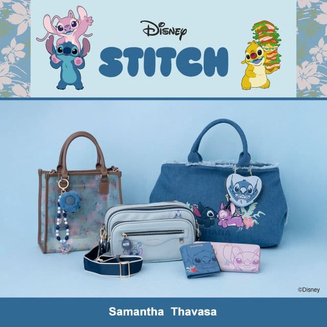 ギャラリー | スティッチ＆エンジェル＆ルーベン登場、全20アイテム発売「Samantha Thavasa」 | 朝日新聞デジタルマガジン＆[and]